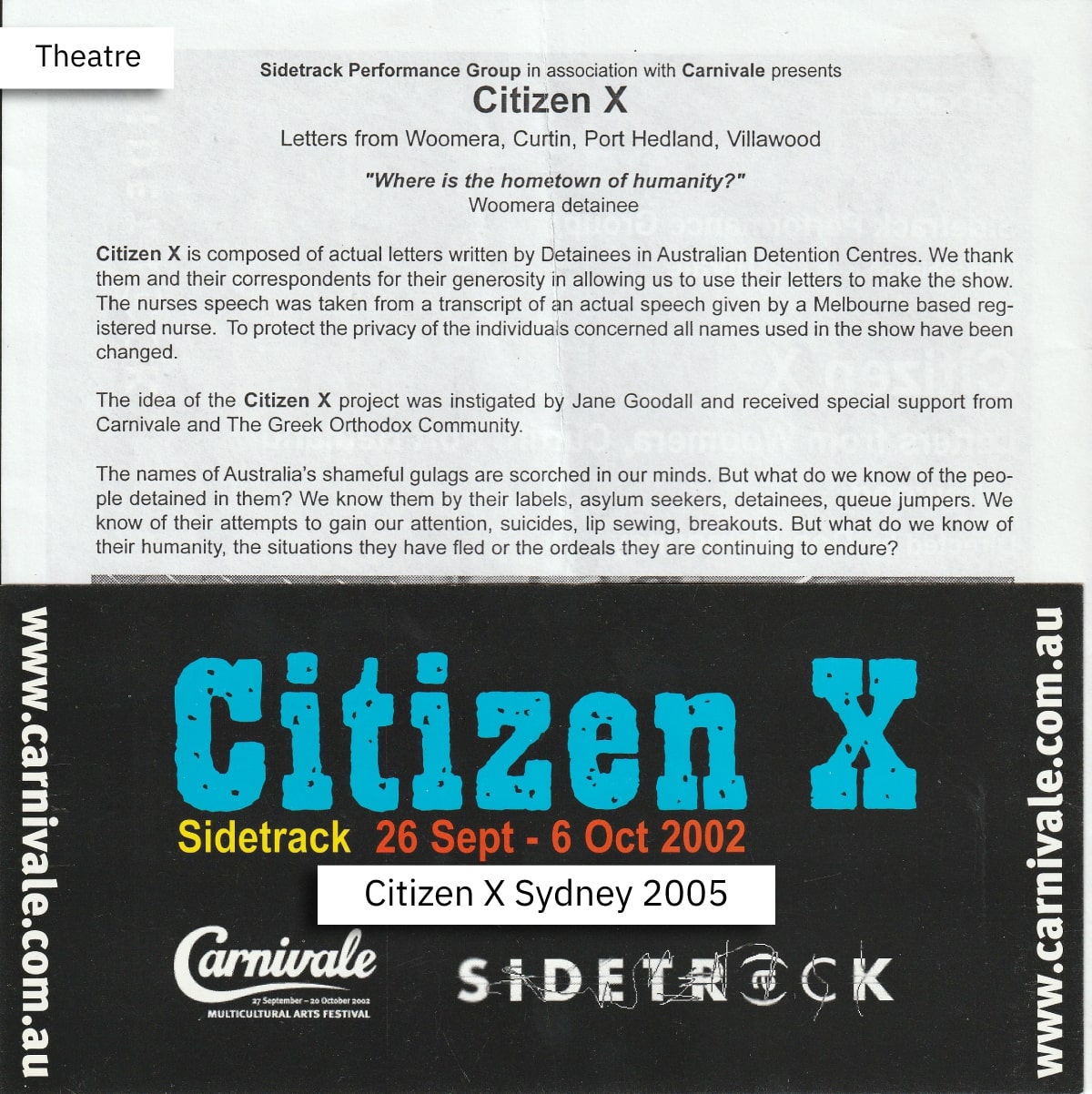 Citizen X Play | Mediartico
